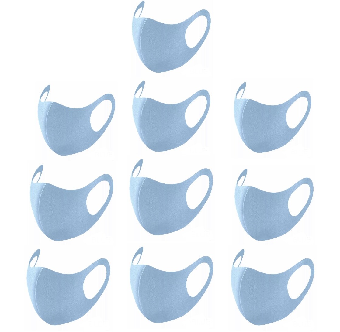 10 PACK Face Mask Reusable Fashion Washable Breathable Cloth Unisex ...