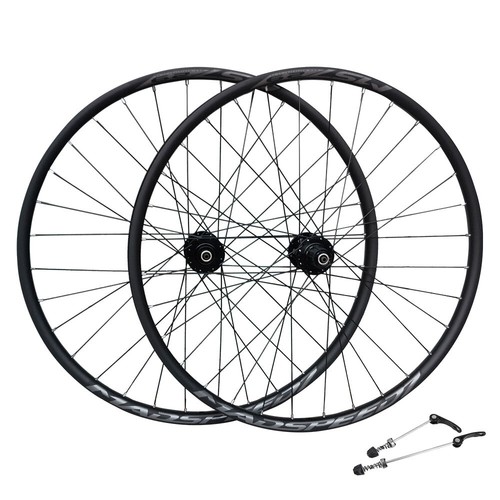 QR 29" 29er (ETRTO 622x25) MTB Front Rear Wheel Set 7/8/9/10/11 Speed ...