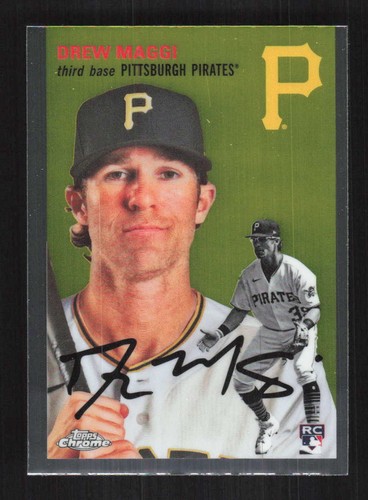 Drew Maggi 2023 Topps Chrome Platinum Anniversary Pittsburgh Pirates ...
