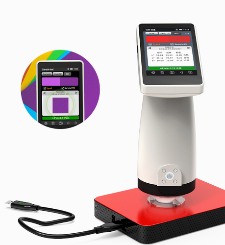 4mm Spectrophotometer Colorimeter Bluetooth Camera Position Auto ...