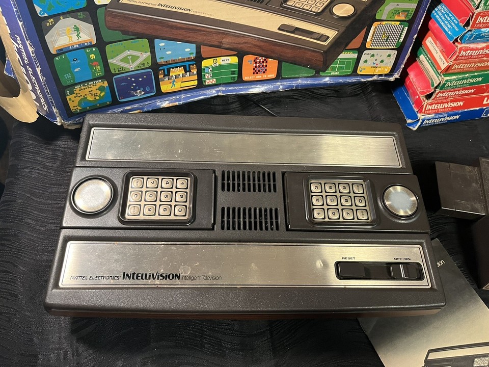 Vtg Intellivision Console Tested & WORKING with 36 Boxed Games And ...