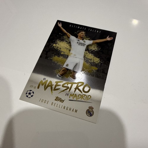 Topps match attax 2024/25 Jude Bellingham Ultimate Talent El Maestro De ...