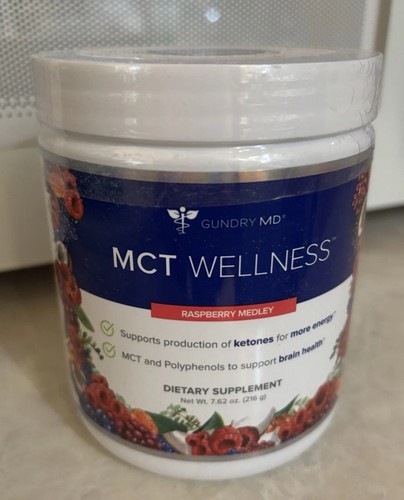 Gundry MD MCT Wellness Powder Raspberry Medley Flavor 7.62 oz New ...