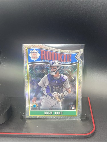 2025 Bowman Chrome ROY Drew Romo RC MOJO Die-Cut Refractor ROY-9 ...