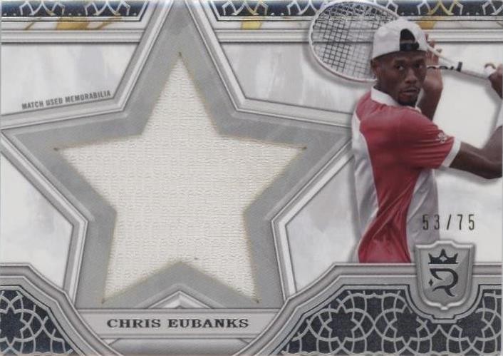 2024 Topps Royalty - Star Relics Chris Eubanks #SRR-CE /75 (MEM, RC ...