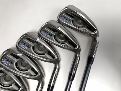 Ping G 2016 Iron Set 6-PW+GW White Dot CFS 70 Regular Graphite Mens RH ...