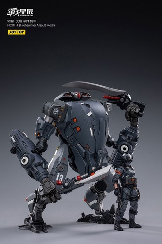 North Firehammer Assault Mech 1:18 Scale Battle for the Stars Joytoy in ...