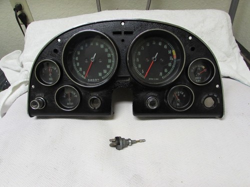 1966-1967 Corvette Instrument Gauge Cluster Original 66 67 | eBay