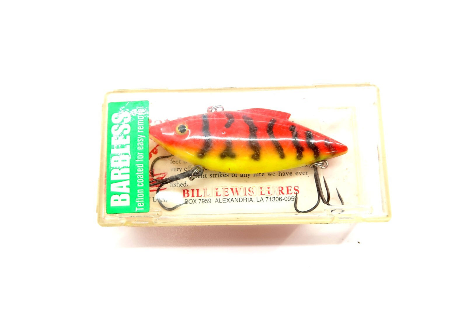Vintage NEW BILL LEWIS RAT-L-TRAP Barbless 3" Fishing Lure RTB54 ~ 1/2 ...