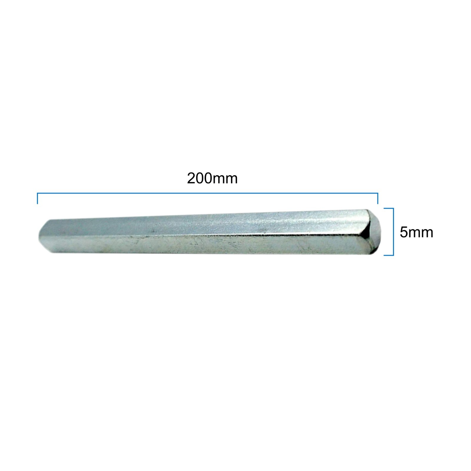 Door Handle Spindle Square Bar Rod Through Door 5/7/8mm 100/150/200mm ...