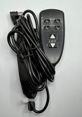 Raffel Systems HC R2B 04 Lift Chair Hand Control Recliner Remote 6 ...