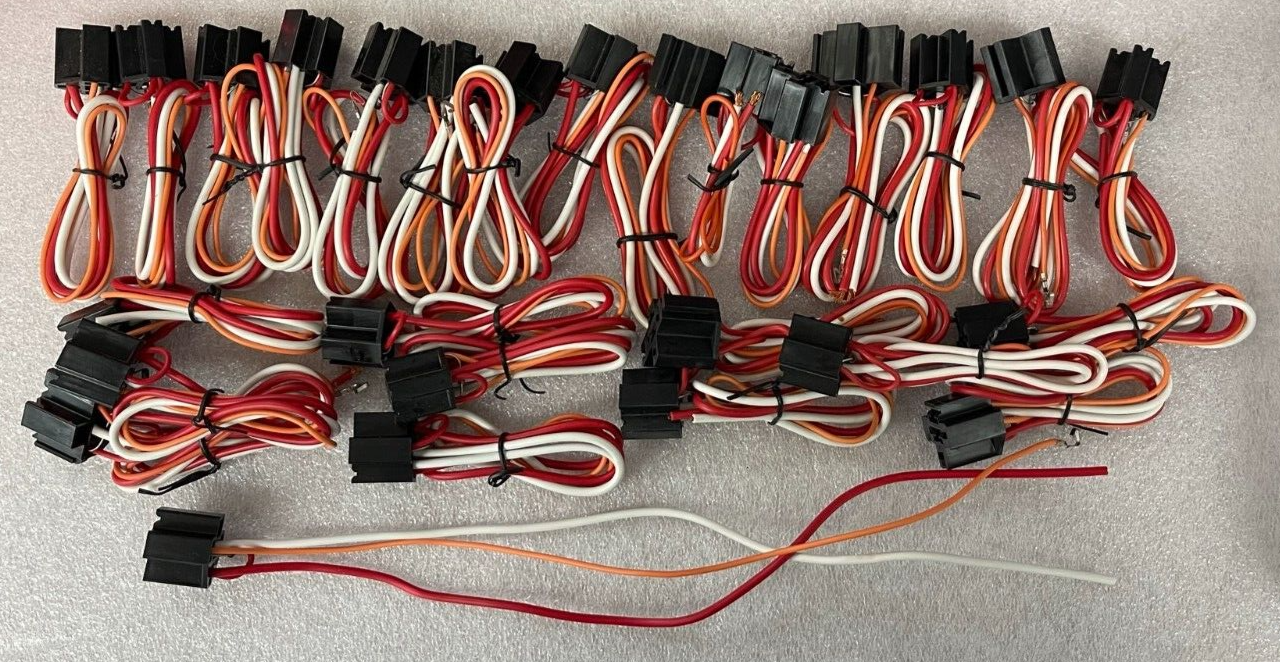 25x 3-Wire Starter Kill 12V 30/40 Amp SPDT Automotive Relay Harness ...