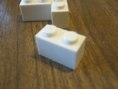 Lego x42 White 1x2 Bricks, 3004 (028-130) | eBay