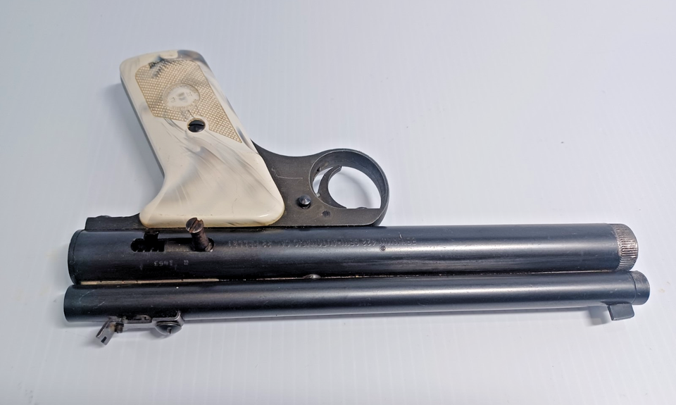 Benjamin 422 Air Pistol Pellet Gun .22 Caliber Semi Automatic Missing ...