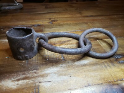 Antique Hitching Post Iron ring | eBay