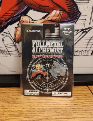 Fullmetal Alchemist 2 Pack Pins Set By Pinclub | eBay
