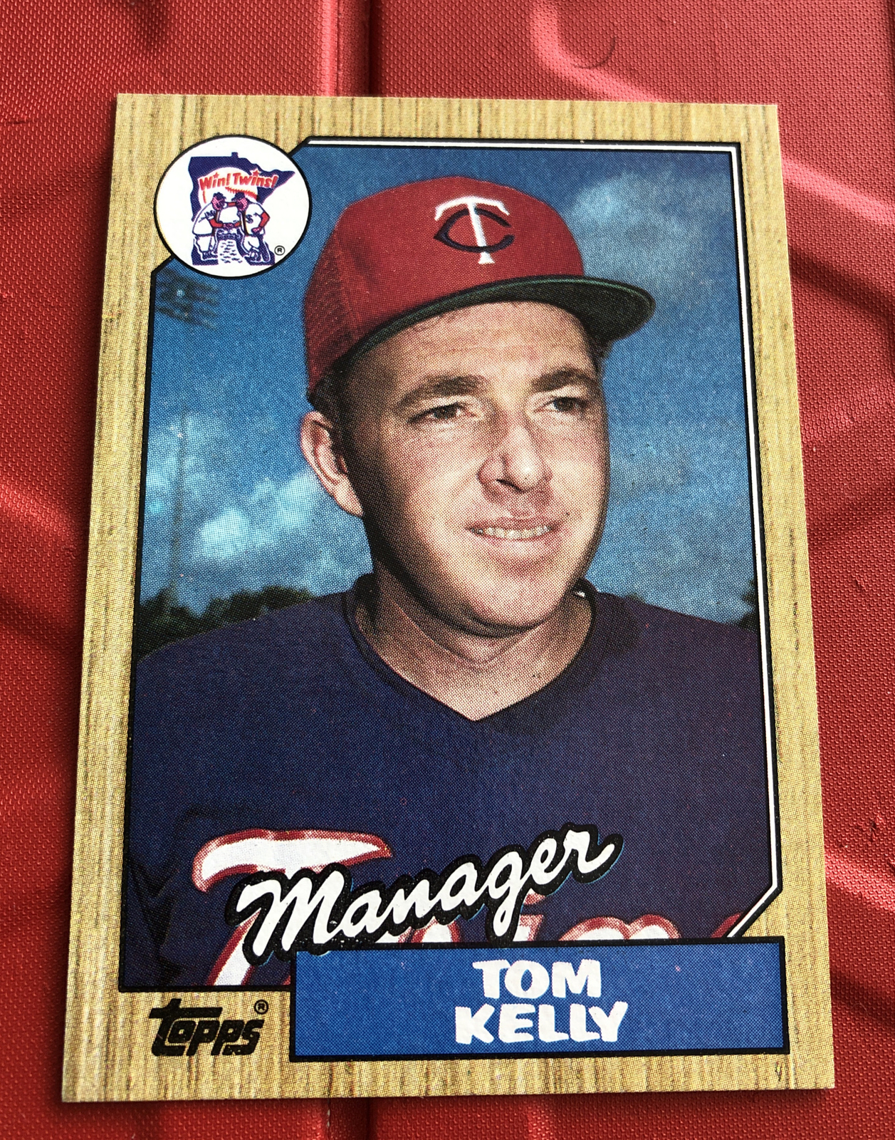 1987 Topps Baseball Card #618 Tom Kelly Minnesota Twins | eBay