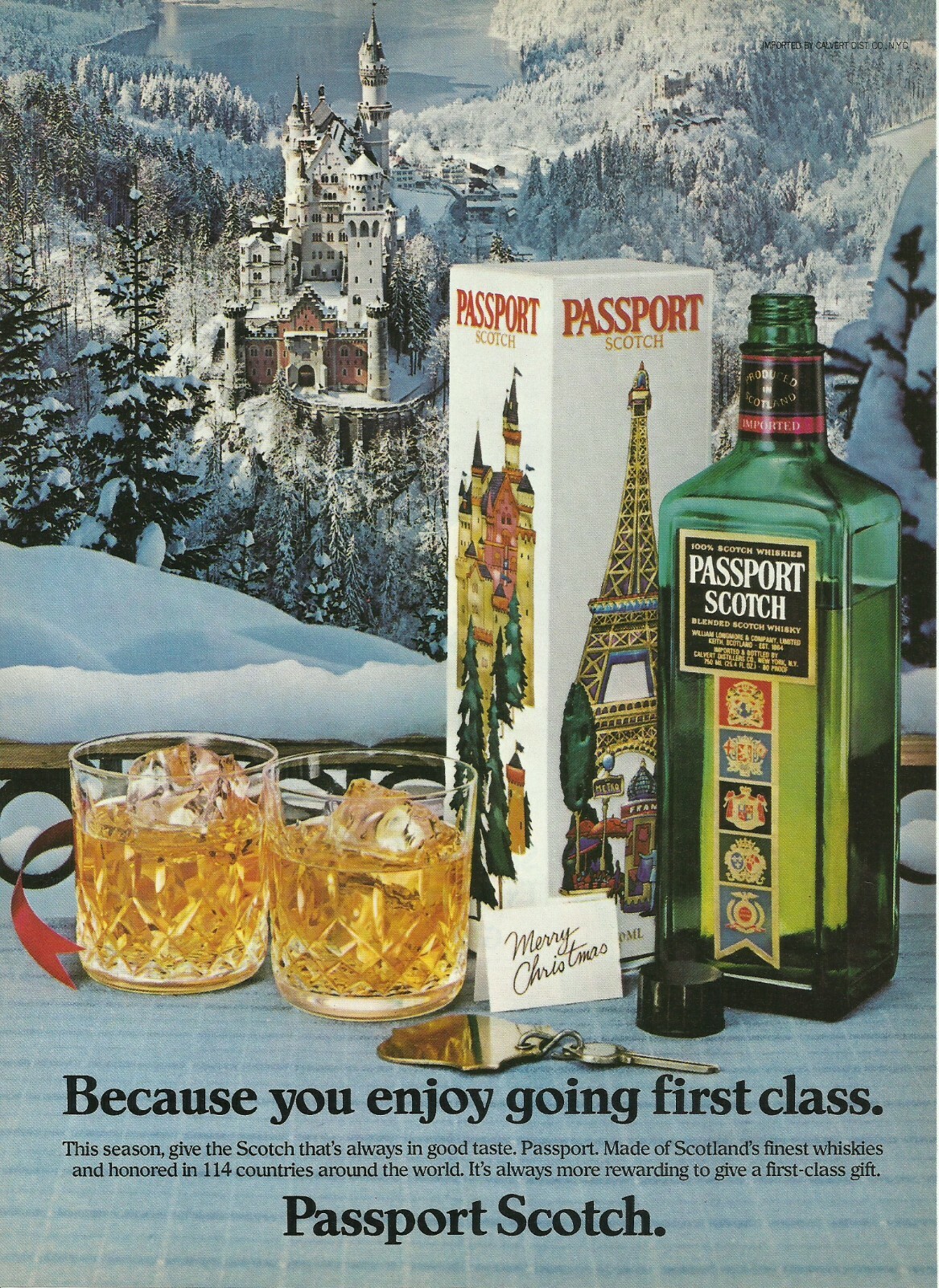1981 Passport Scotch Whiskey Scotland Castle vintage Print Ad ...