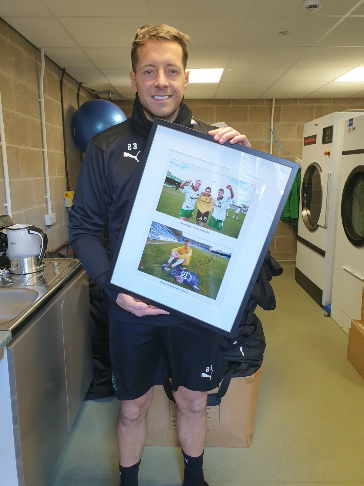 Luke McCormick signed Limited Edition 16"x12" photo/print - Plymouth ...