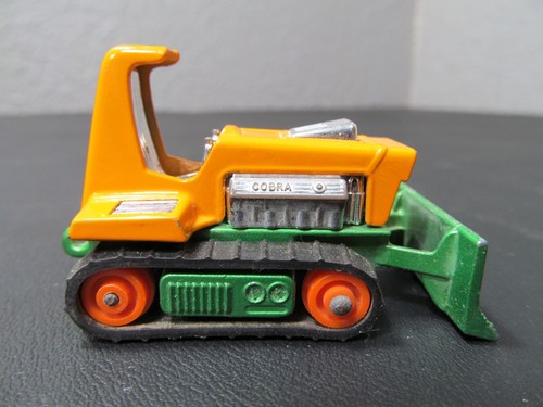 Lesney Matchbox Superfast # 12 Big Bull Bulldozer 1:64 Scale 1975 ...