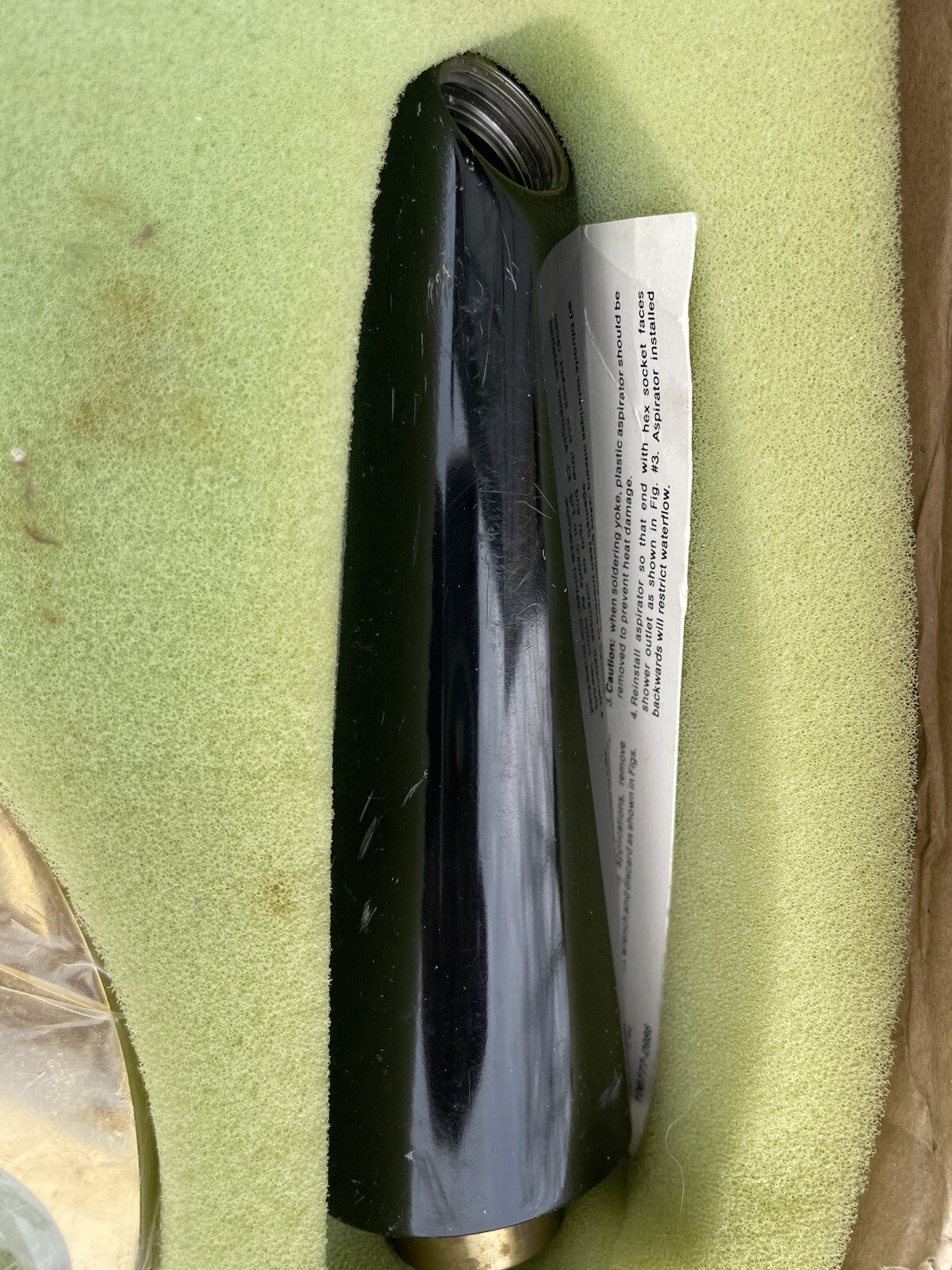 KOHLER Cygnet K-6761-XL-0-CP Shower Bath Tub Faucet Black/Polished ...