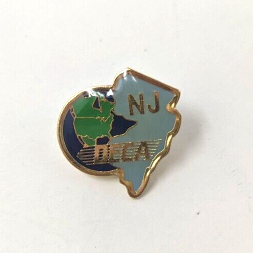 VTG NJ New Jersey DECA Distributive Education Clubs of America Lapel ...
