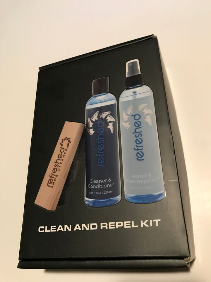 Refreshed Shoe Cleaner 'Clean and Repel' Kit New | eBay