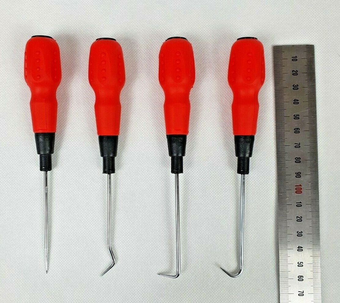 Crevice Pickers Set - 4 Fine Hand Tools for Gold Prospecting - Clean ...