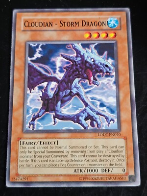 Cloudian - Storm Dragon LODT-EN040 Common Unlimited Yugioh | eBay