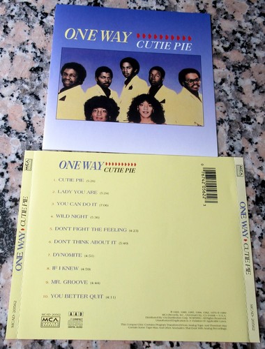 ONE WAY CUTIE PIE 1993 RARE CD 1982 Al Hudson Mr. Groove James Brown ...