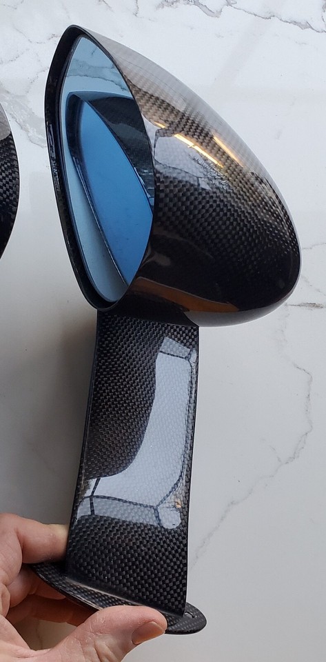 Ferrari 458 / 488 GT3 Style Carbon Fiber Side Racing Mirrors ...