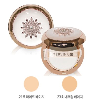 Isa Knox TE'RVINA AD Regenerating Essence Cushion 14g *2 Made in Korea ...