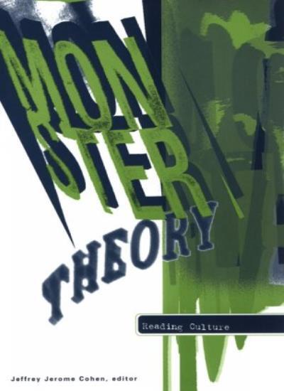 Monster Theory: Reading Culture 9780816628551 | eBay