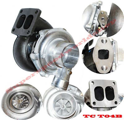 EMUSA T04B Turbocharger Compress 0.50A/R Trim 50 T4 Divided FLANGE | eBay