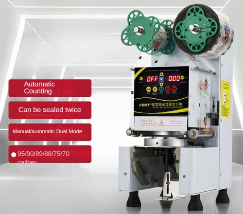 Sealing Machine Milk Tea Sealing Machine Automatic Cup Sealing Machine ...
