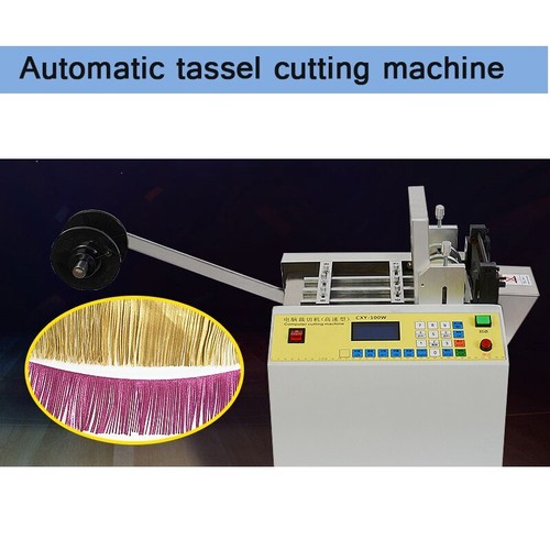Artificial Leather Tassel Machine Double-Sided Fleece Cutting Tassel ...