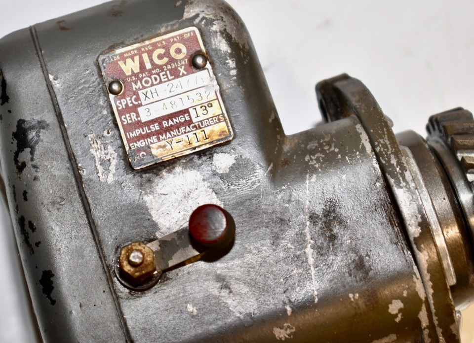 Wisconsin Engine ACN AA95 * WICO MODEL X XH-2477B MAGNETO Farm Tractor ...