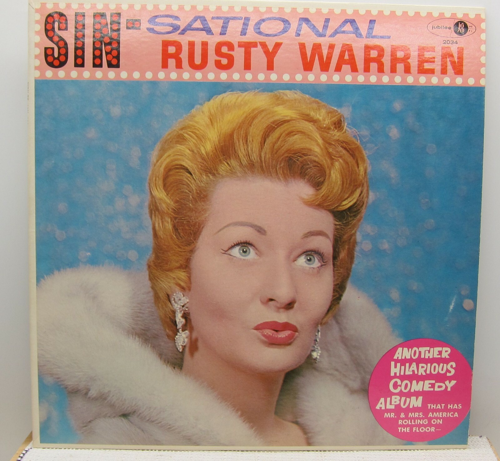Rusty Warren - Sin-Sational - Jubilee Records 1961 | eBay