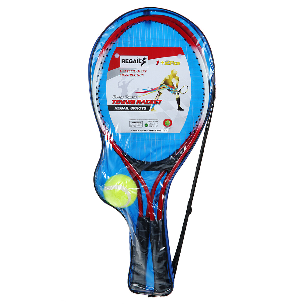 2Pcs Tennis Racket String Tennis Racquets with 1 Tennis Ball and Cover ...