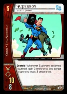 VS System: Superboy, Earth Prime [Played] DC Infinite Crisis TCG CCG ...