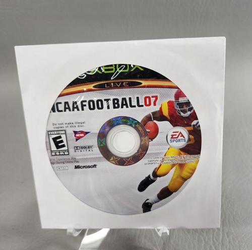 NCAA Football 07 (Microsoft Xbox 360, 2006) - Disc Only | eBay