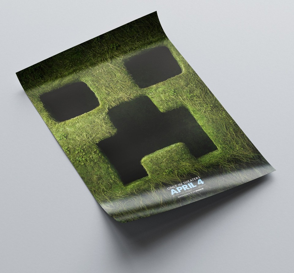 A Minecraft Movie (2025) Movie Affiche de cinéma Poster #447 | eBay