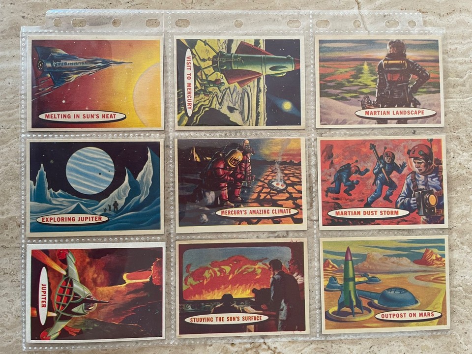 1958 Space Cards, set of 88 in very good condition | eBay UK
