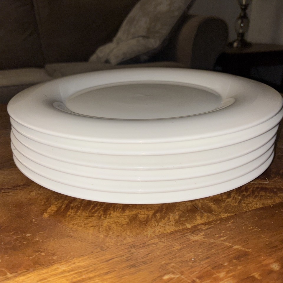 Maxwell & Williams Basics White Sphere XL Dinner Plates Discontinued 6 ...