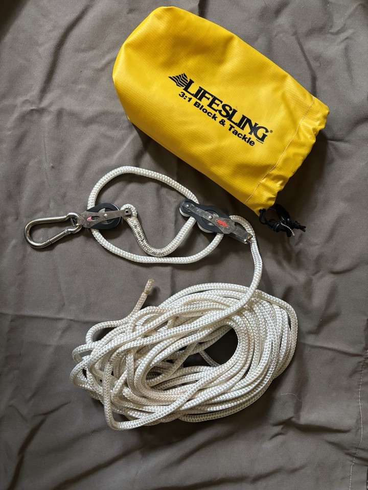 Life Sling Block and Tackle 3:1 | eBay
