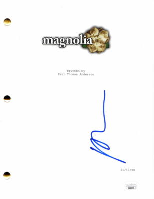 PAUL THOMAS ANDERSON SIGNED AUTOGRAPH MAGNOLIA FULL MOVIE SCRIPT - RARE ...