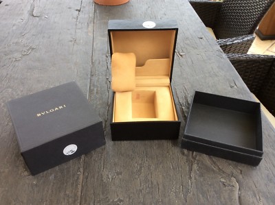 BVLGARI Watch Presentation Display Box AUTHENTIC | eBay