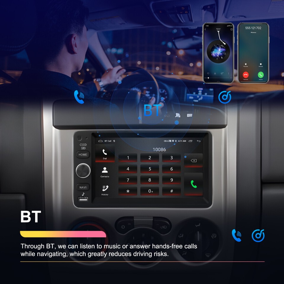 Android Car Stereo Radio GPS Head Unit For 2003-2006 GMC Chevrolet ...