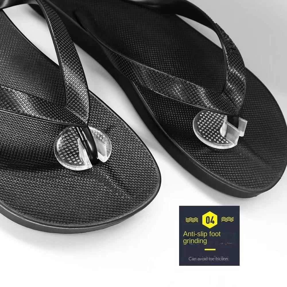 6 Pairs Silica Gel Flip-flops Clip Anti Wear Toe Cover New Toe Pad Toes ...