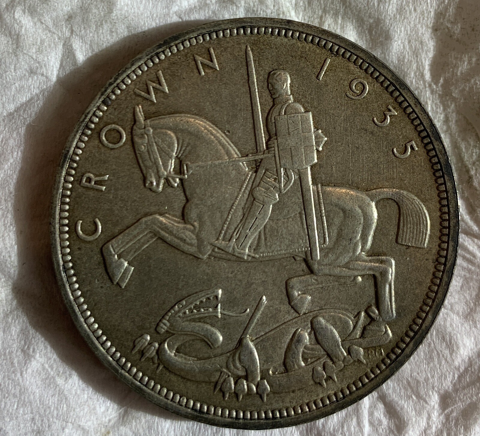 Great Britain 1935 British Silver Crown Coin George Silver Jubilee | eBay